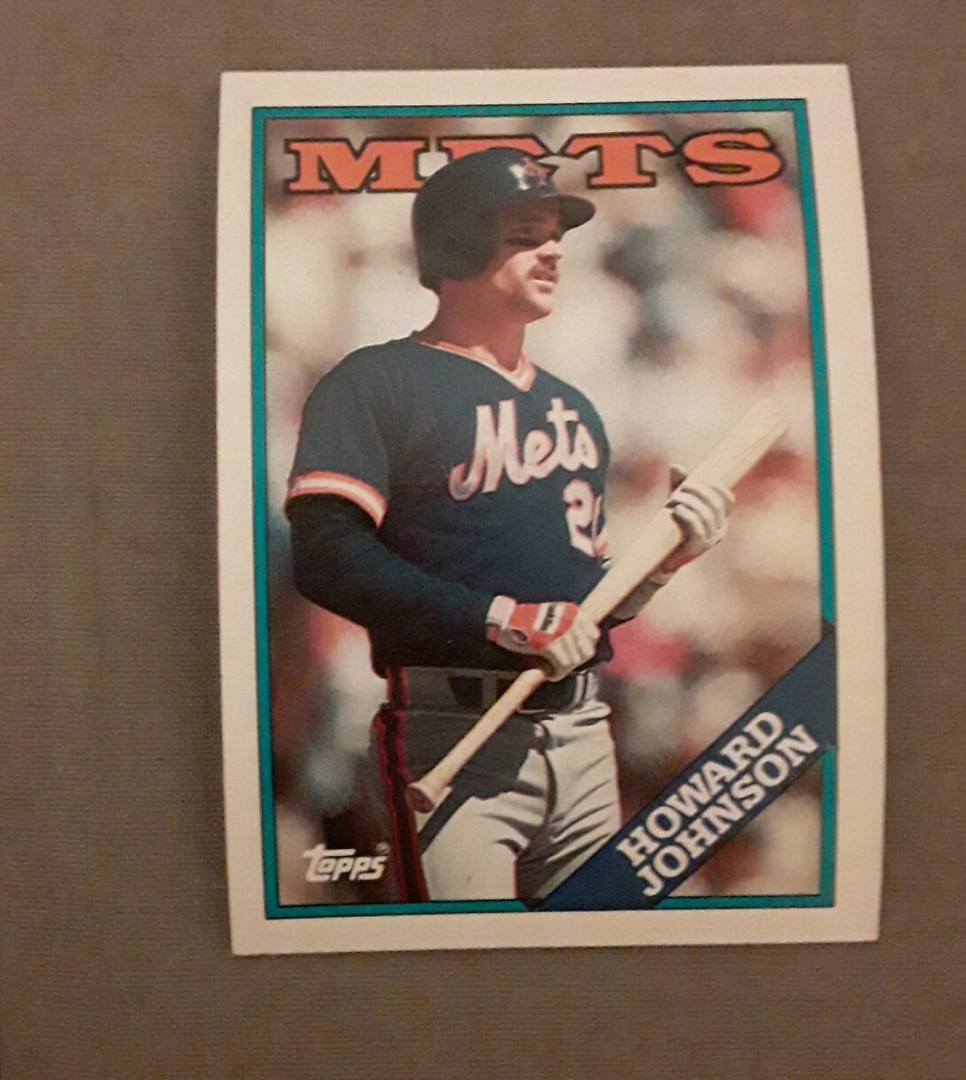 1988 Topps HOWARD JOHNSON baseball card #85. NEW YORK METS | eBay