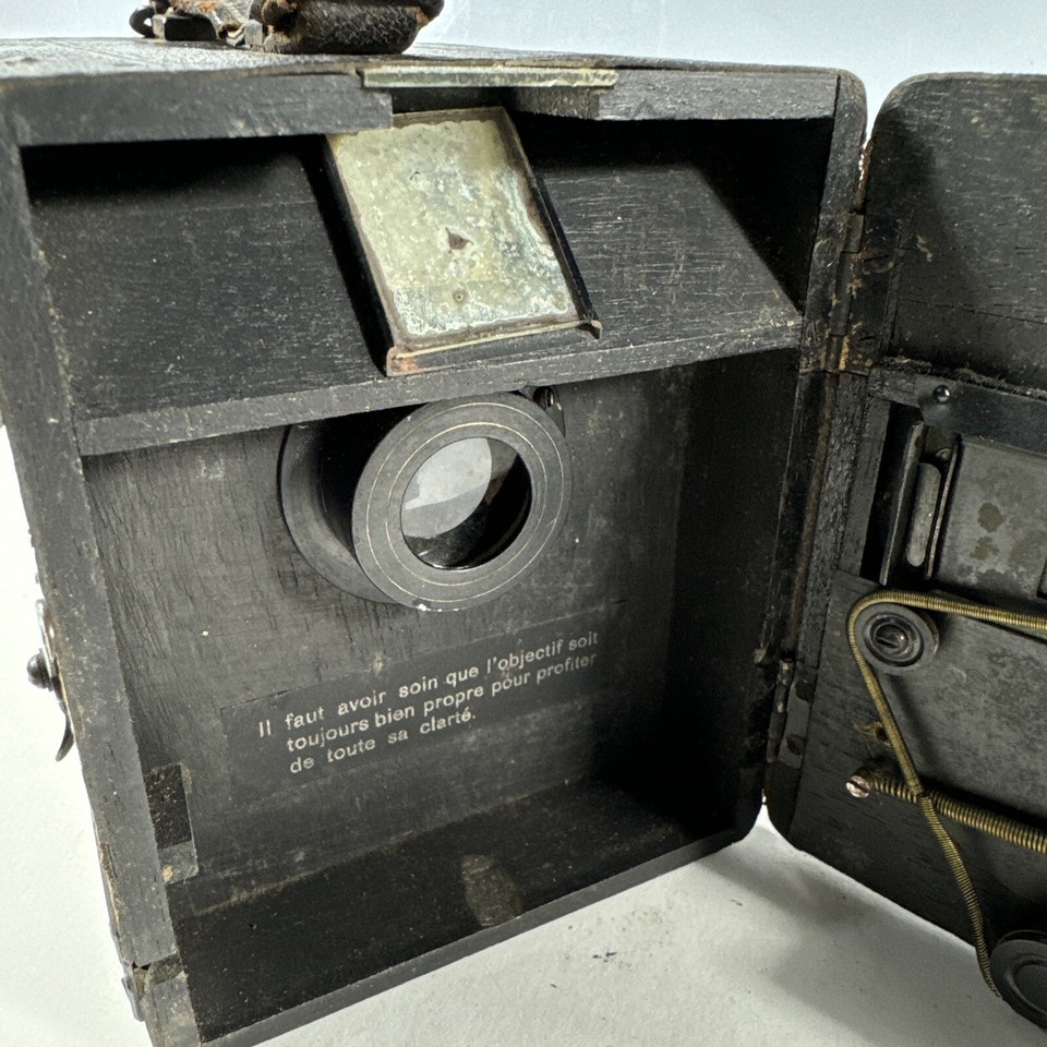 Murer's Express Newness Model A Falling Plate Box Camera - Rare Working ...