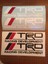 TRD Racing Development (2 PACK) 9" BLACK Emblem Vinyl Sticker Decal VVT ...