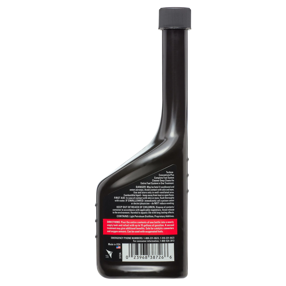 Chevron Techron Concentrate Plus Fuel System Cleaner Restores Protects ...