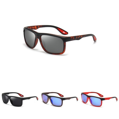 Fashionable Gradient Lens Sunglasses With Red Frame Blue Mercury Lens ...