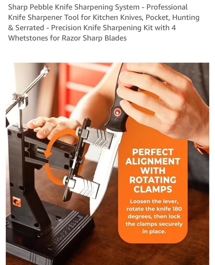 Sharp Pebble Knife Sharpening System - Professional Knife Sharpener | eBay