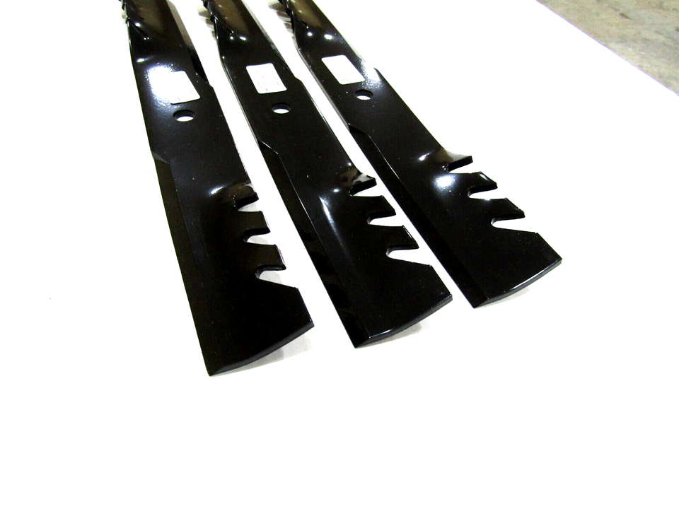 3 OEM BAD BOY blades 54" decks Bad Boy 038-0003-00 MZ, MAGNUM,ZT ELITE ...