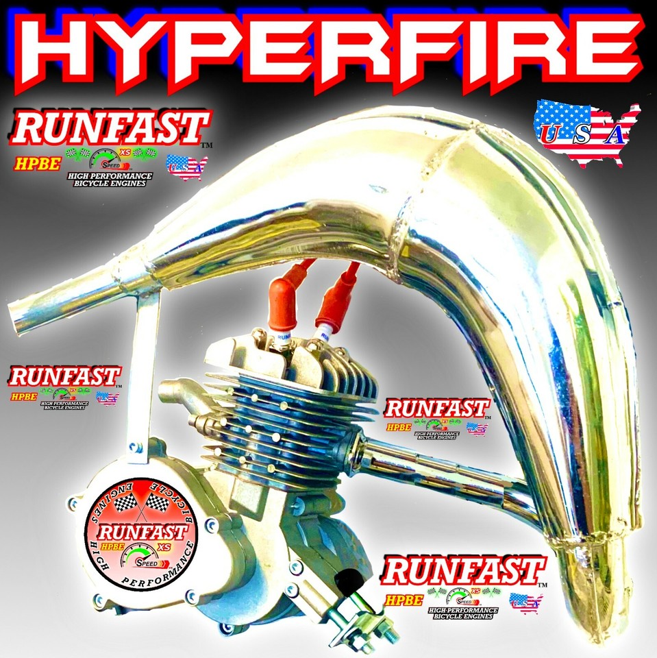 66cc/80cc engine 2 Stroke Motor Kit Petrol Motorized Bicycle Bike ...