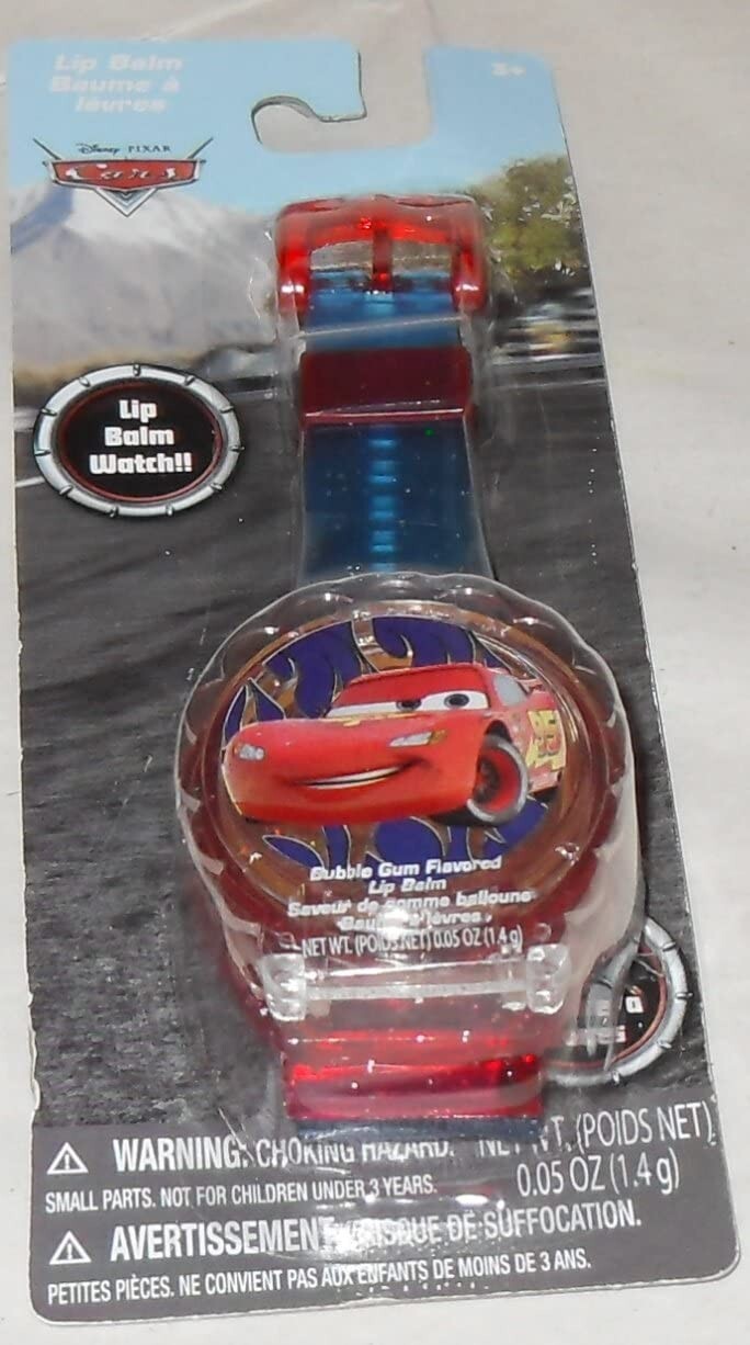 DP Disney Pixar Cars Lip Balm Watch - This is NOT an Actual Watch - Lip ...