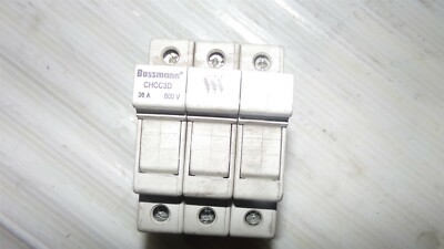 Bussman CHCC3D 30A 3-Pole Fuseholder *FREE SHIPPING* | eBay