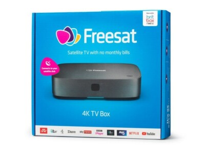 FREESAT BOX UHD 4K SMART SET TOP BOX BRAND NEW FREE TO AIR TV | eBay UK