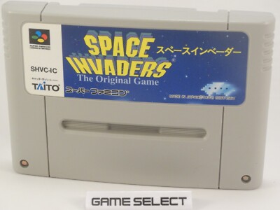 SPACE INVADERS THE ORIGINAL GAME NINTENDO SUPER FAMICOM SNES NTSC JAP ...