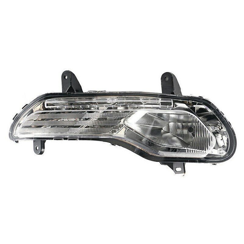 Pair Front Fog Lights DRL Driving Lights Halogen For 2013-16 Ford ...