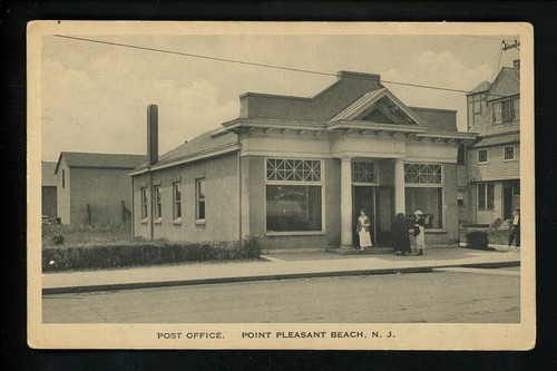 New Jersey NJ postcard Point Pleasant, Post Office Building Vintage | eBay