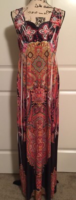 ONE WORLD MAXI DRESS SIZE SMALL | eBay