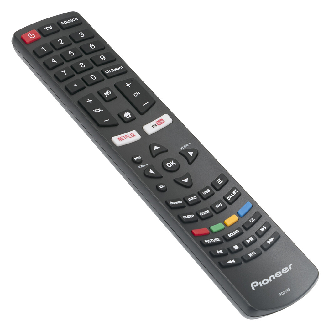 RC311S Remote for Pioneer TV PLE-55D1202 PLE-32S08HD PLE-55S08UHD PLE ...