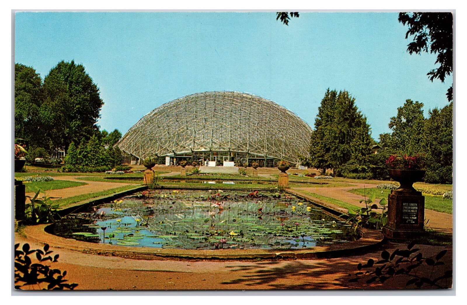 Vintage 1960s- Climatron Geodesic Dome - St. Louis, Missouri Postcard ...