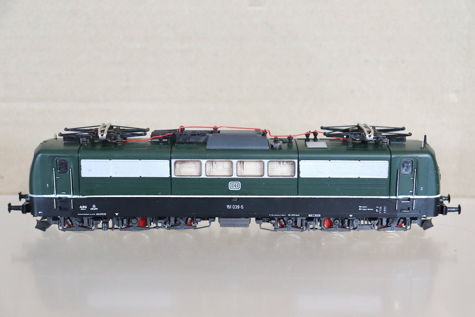ROCO 4132B DB GREEN CLASS BR 151 009-5 ELECTRIC LOCOMOTIVE MINT BOXED ...