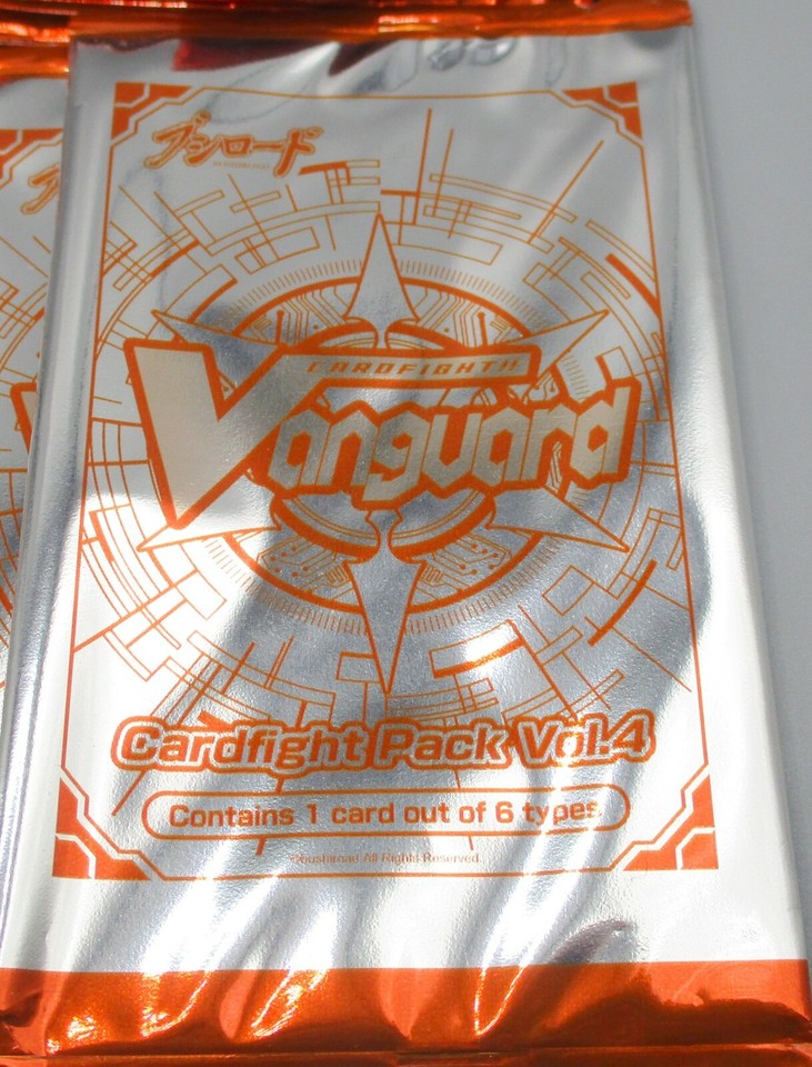 Lot x63 CARDFIGHT VANGUARD PACK VOL. 4 Sealed Packs | eBay