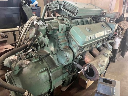 Detroit Diesel 8v71N 7082-7000 Marine Diesel Engine Allison 2-1 ...