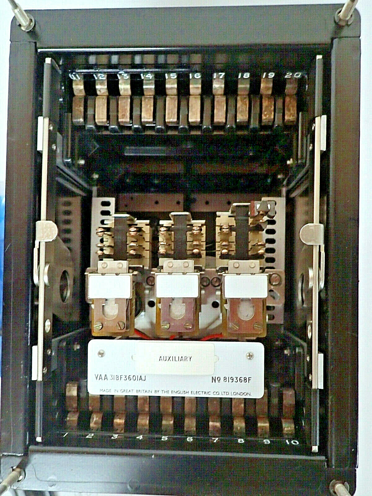 GEC MEASUREMENTS VAA31BF3601AJ *NEW SURPLUS* DEFINITE TIME METER RELAY ...