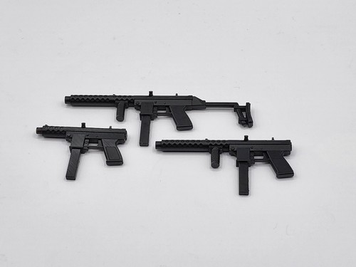 Tec-9 SMG submachine gun 3 styles - 1/12 scale | eBay