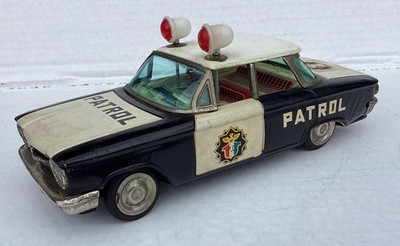 Chevrolet Corvair ICHICO Japan friction PATROL car working siren lights ...