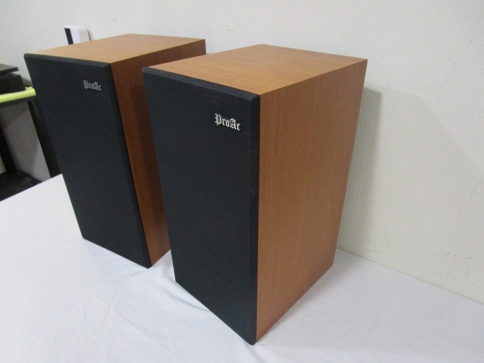 Very Nice Pair of ProAc Studio 1 Monitor Speakers - 1 Bad Woofer ...