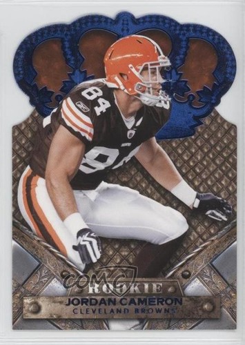 2011 Panini Crown Royale - Rookie Jordan Cameron #148 Blue /100 (RC ...