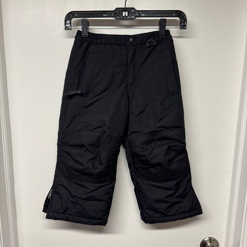 Lands End Little Boys Snow Board Ski Pants Black Size 4 Waterproof ...