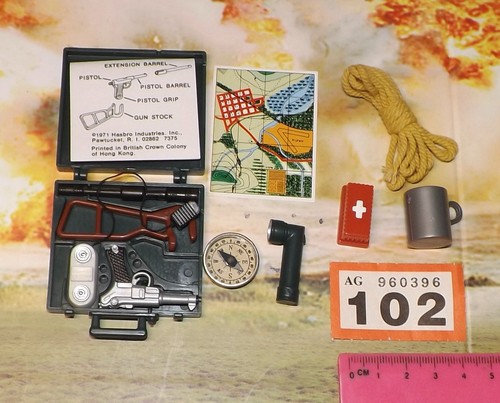 Vintage Action Man 40th Atache Case For British Officer Escape From ...