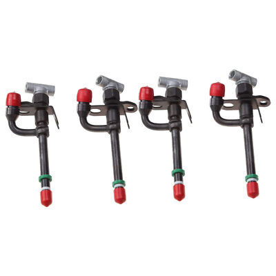 Complete Set Of 4 Pencil Fuel Injectors RE36935 RE36936 for John Deere ...