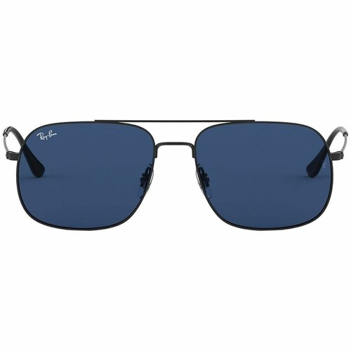 New Authentic Ray-Ban Aviator Unisex Sunglasses W/Dark Blue Lens RB3595 ...