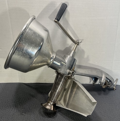 Vintage Original All Metal Squeezo II Strainer Garden Way Model 400-SS ...