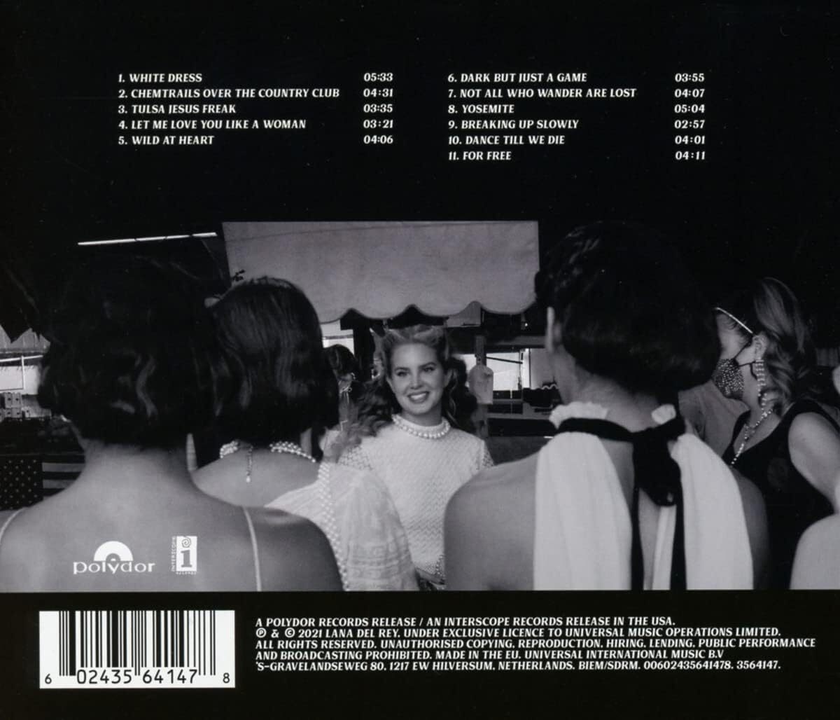 Lana Del Rey Chemtrails Over the Country Club (Alt.Cover) (CD) (US ...