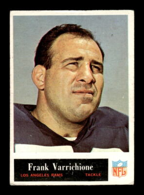 1965 Philadelphia Football #96 Frank Varrichione Los Angeles Rams | eBay