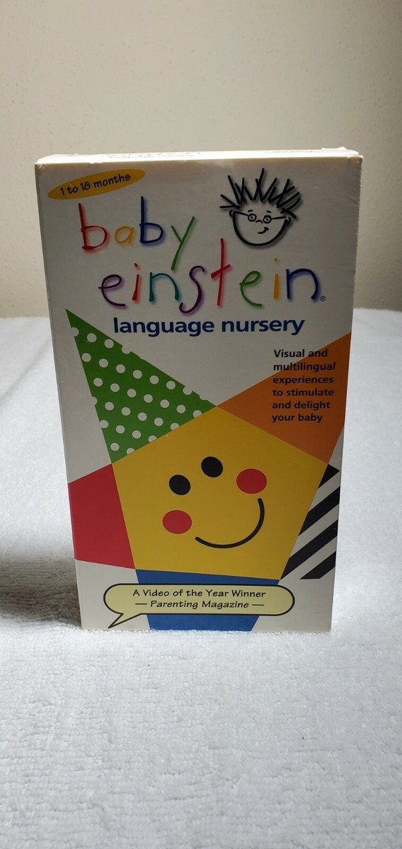 Baby Einstein Language Nursery 2000 Vhs BABY EINSTEIN & BACH Language