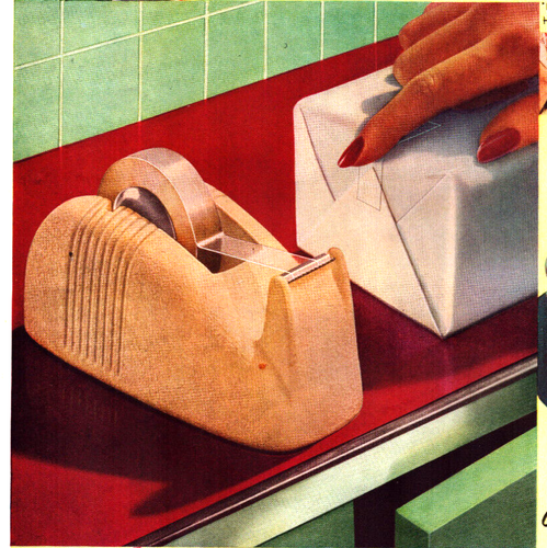 Scotch Tape Cellulose Magic St. Paul MN People Happy Vintage Print Ad ...