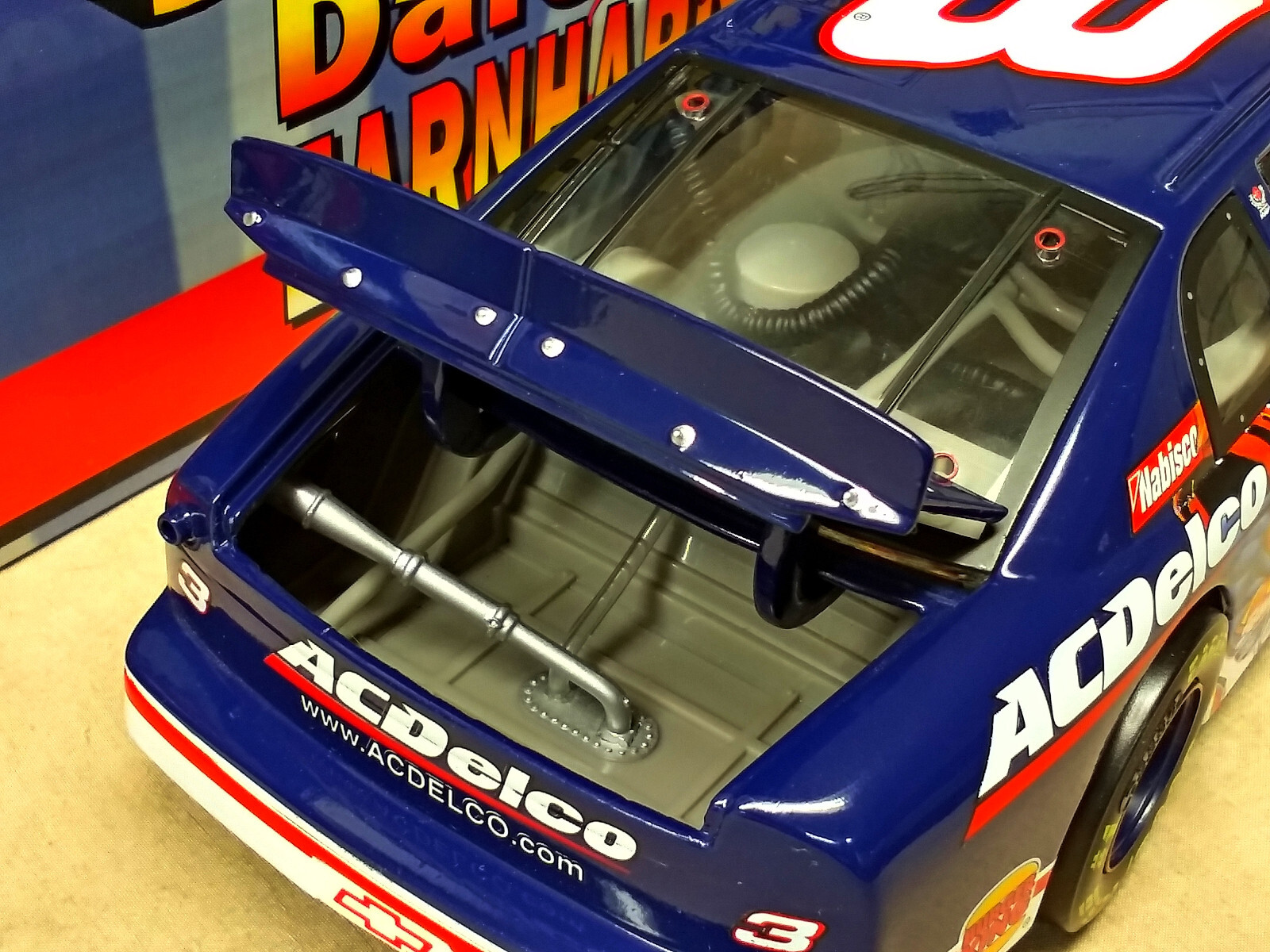 Vintage NASCAR #3 Dale Earnhardt Jr. ACDelco Superman 1999 Monte Carlo ...