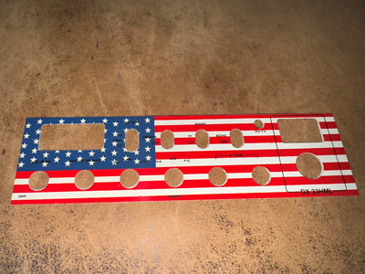 CB RADIO galaxy DX33HML FACEPLATE Front Bezels Decal Replacement 40 ...