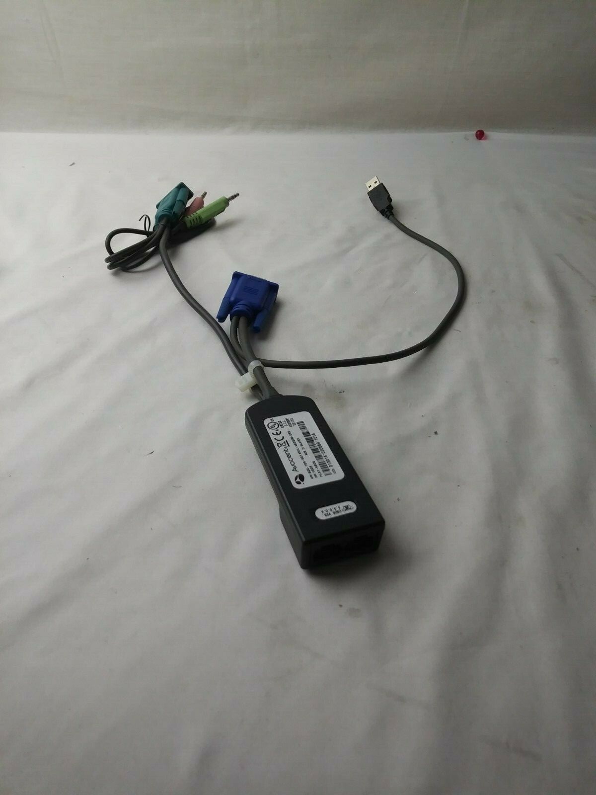 AVOCENT AMIQDM-USB USB KVM AUDIO SERIAL EXTENDER DUAL MODULE AMX5130 ...