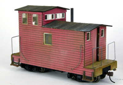On30 Caboose Conversion kit, fits Backmann On30 18ft Flat car | eBay