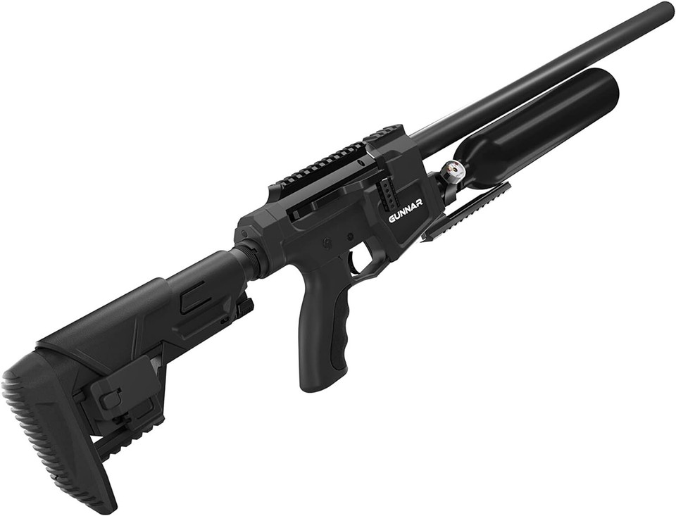 Benjamin Gunnar PCP Powered Multi-Shot Side Lever .22 Caliber PCP Air ...