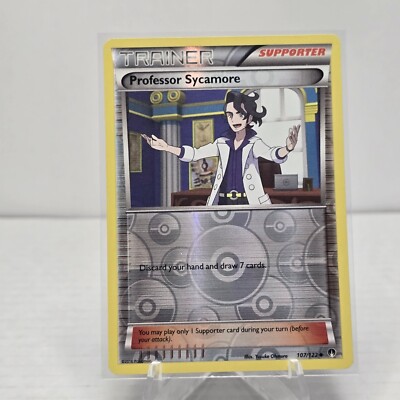 Professor Sycamore - 107/122 Breakpoint Reverse Holo - M/NM - PACK TO ...