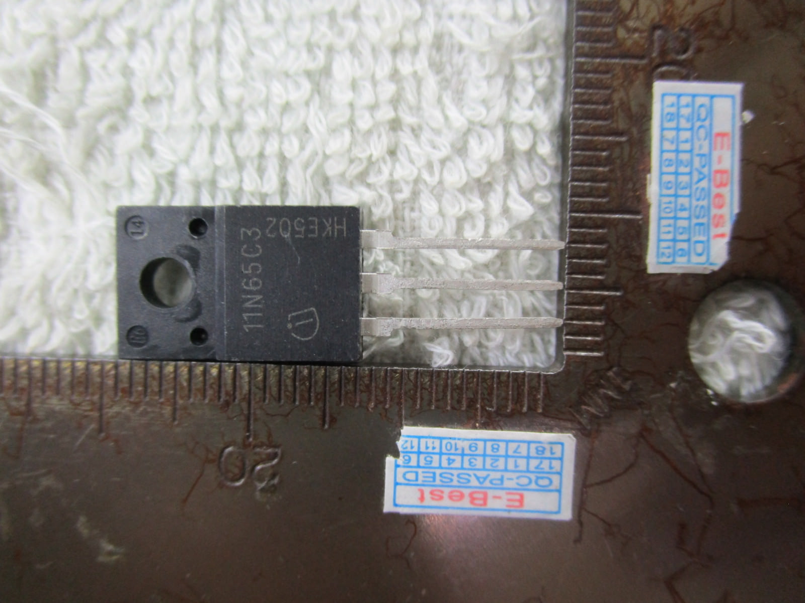 3pcs 1N65C3 1IN65C3 IIN65C3 SPA 11N65C3 SPA11N65C3 TO220F-3 Transistor ...