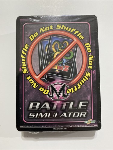 DBZ Dragon Ball Z Cards TCG CCG Sealed Deck Battle Simulator 2003 Score ...