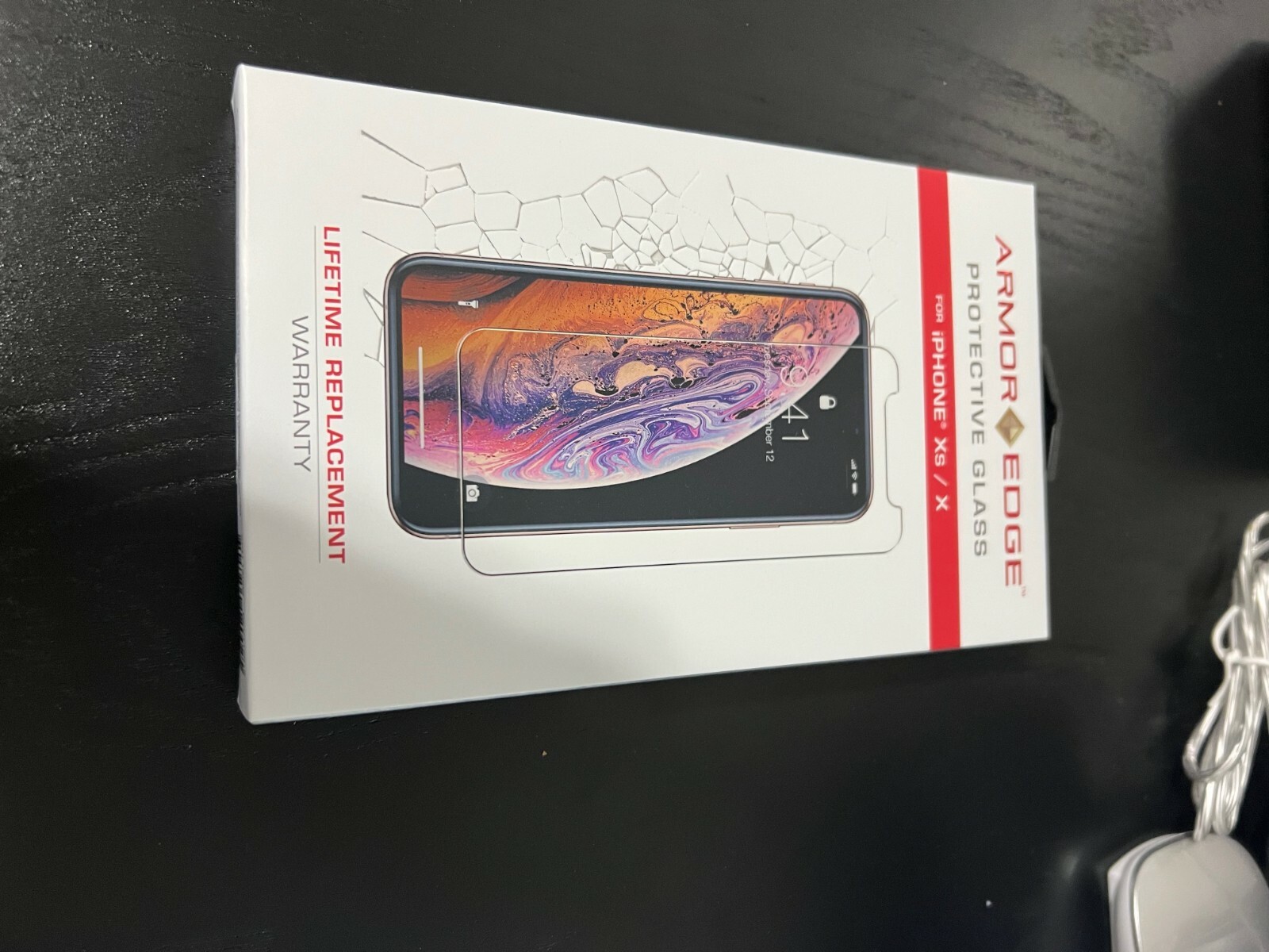 Armor Edge Glass Screen Protector for Apple iPhone XS Max - Transparent ...