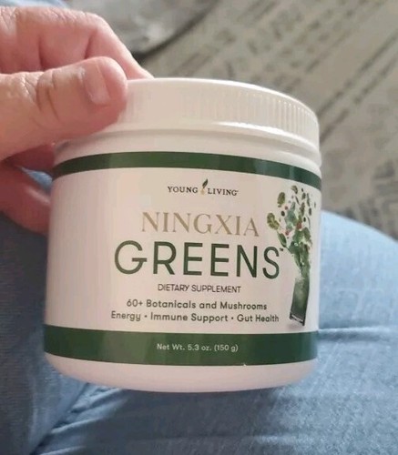 Young Living Ningxia Greens Dietary Supplements 60+ Botanicals & Mushrooms New | eBay