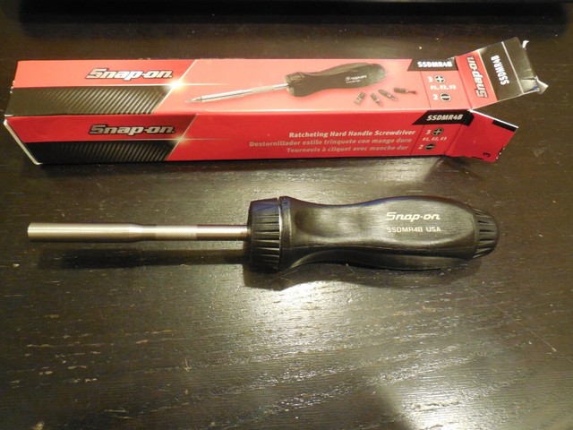 Snap-On SSDMR4B Ratcheting Screwdriver with 5 Bits for sale online | eBay