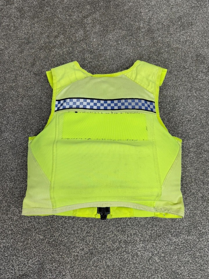 Ex Police Cooneen Body Armour Vest SMALL - Anti Stab & Ballistic HG1A ...