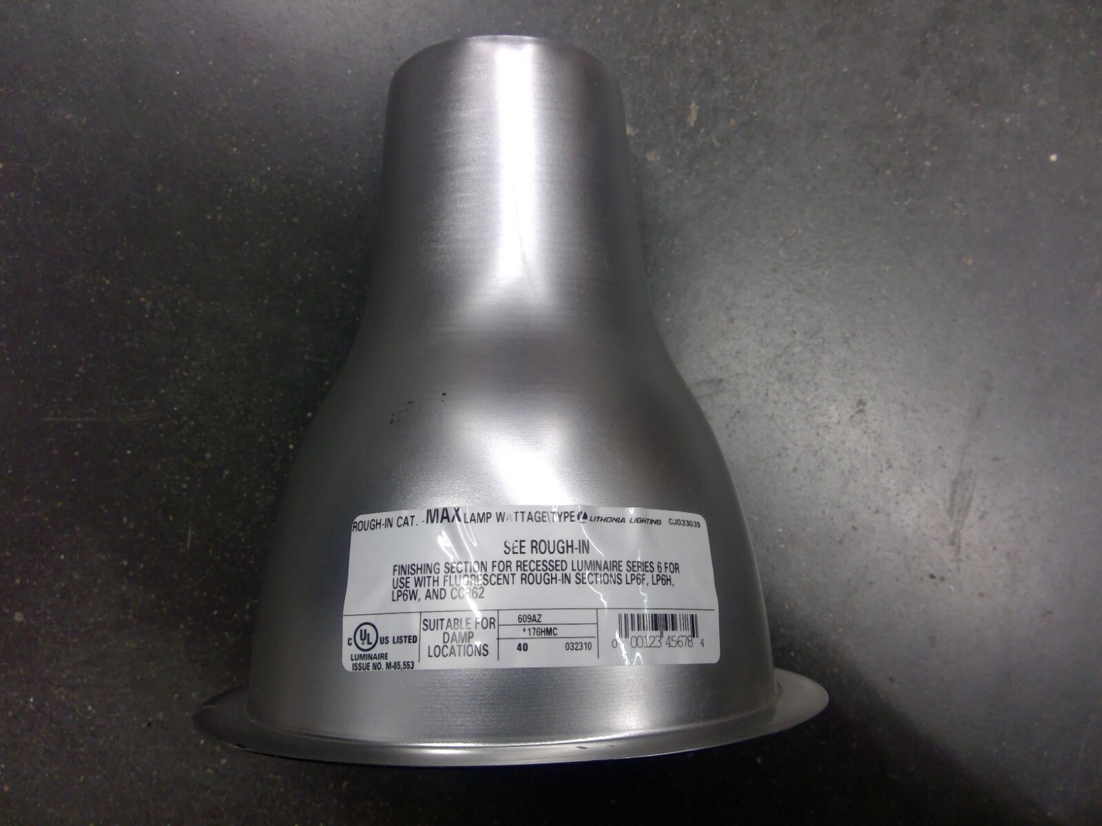 Lithonia Lighting 609AZ 6" Downlight Reflector Can **Free Shipping** | eBay