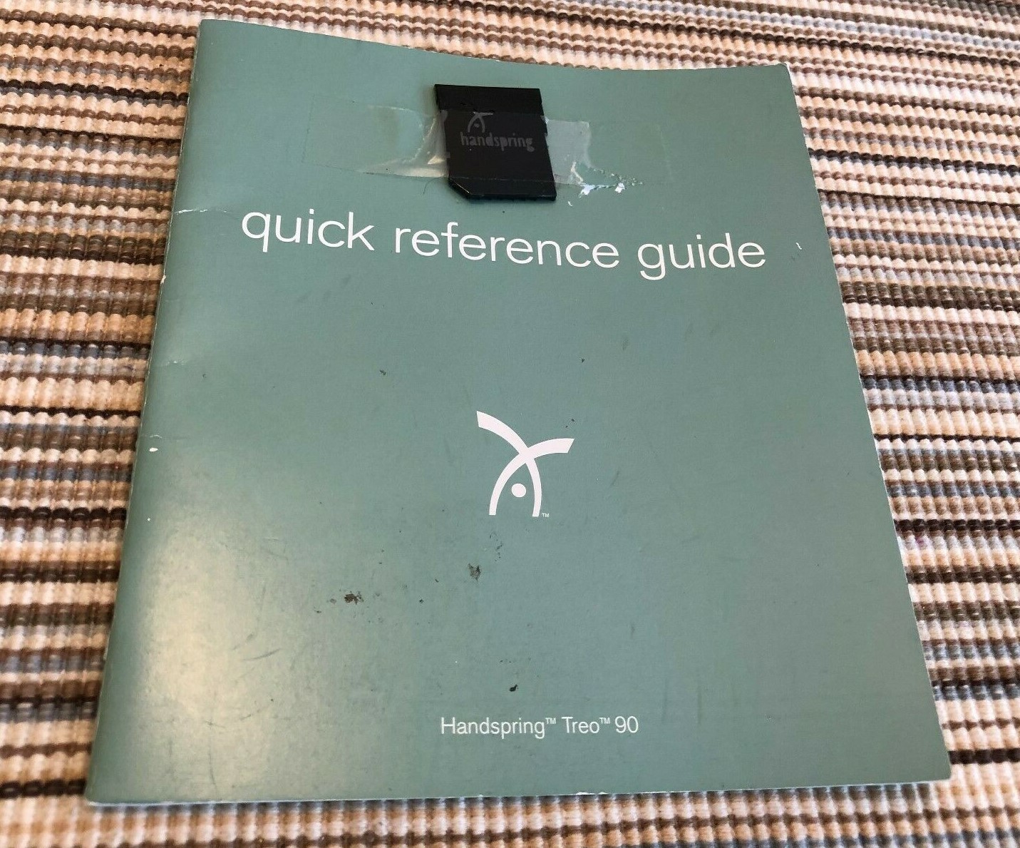 VINTAGE Handspring Treo 90 Handheld PDA Orgaznier Quick Reference Guide ...