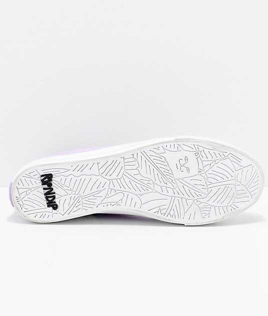 NEW WOMEN'S 5 RIPNDIP NERM HIGH LORD NERMAL CAT PURPLE LAVENDER SKATE ...