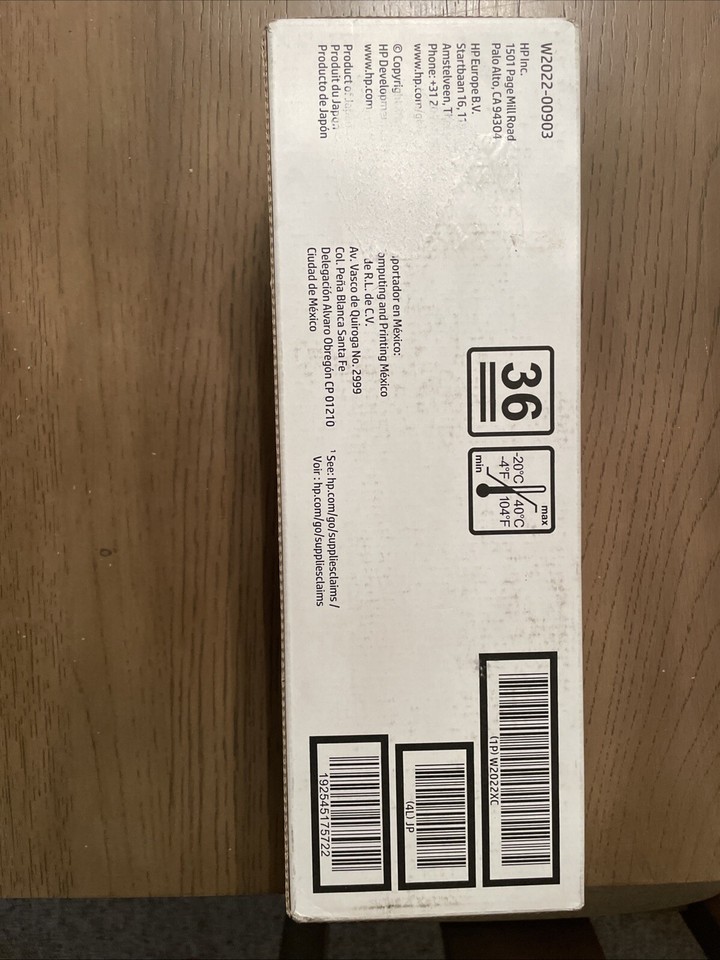 Genuine HP 414X W2022XC High Yield Yellow Toner Cartridge New in Sealed ...